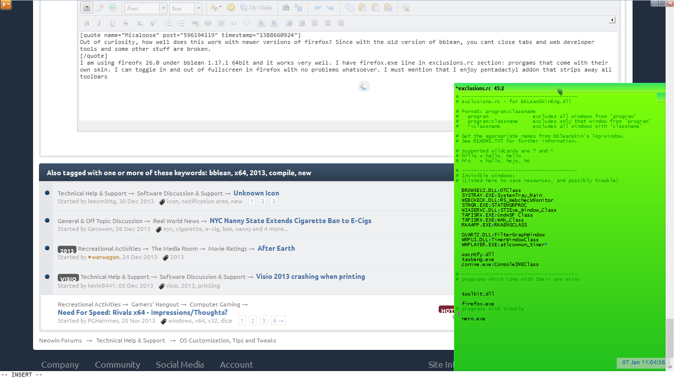 [IN DEVELOPMENT] bbLean revived - Tips, Tweaks & Customization - Neowin