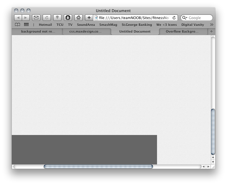 CSS Background Image Not Repeating on Window Resize - Web Design ...