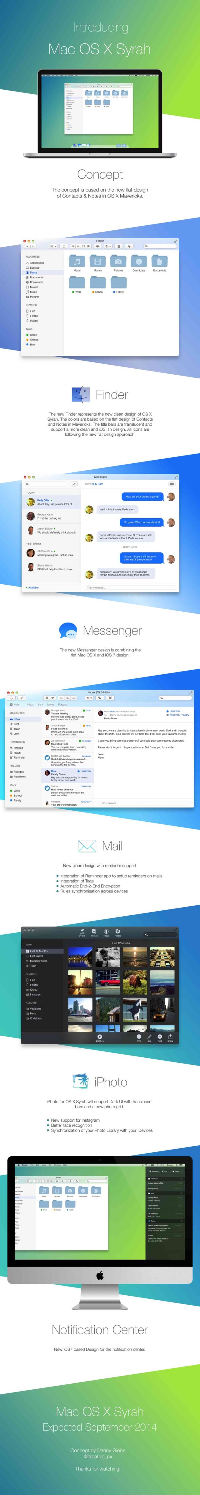 What a Jony Ive's (Flat) OS X Might Look Like... - Apple (macOS) - Neowin