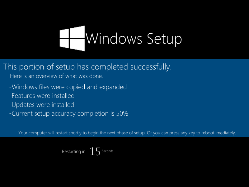 [MOCKUP] A concept of what the Windows 10 final build FULL installation ...