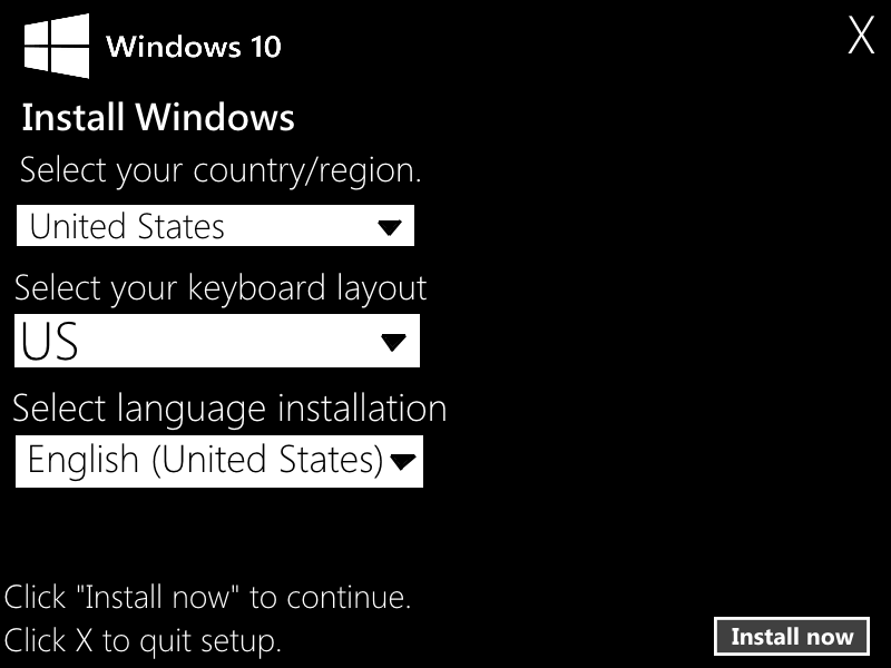 [MOCKUP] A concept of what the Windows 10 final build FULL installation ...