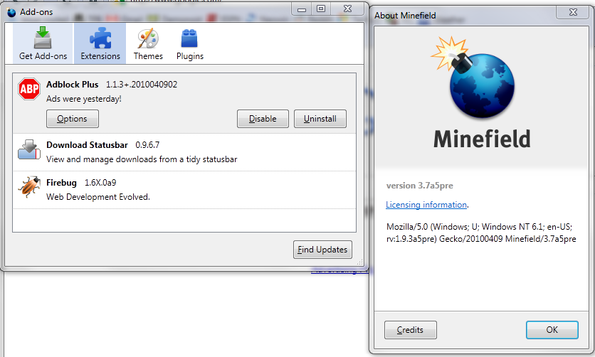 Aero finally landed on the latest Firefox trunk! - Web Browser ...