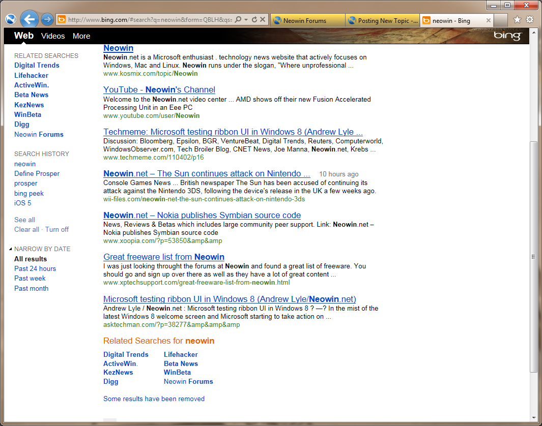 Bing's out (a lite html5 version...) - Microsoft (Windows) - Neowin