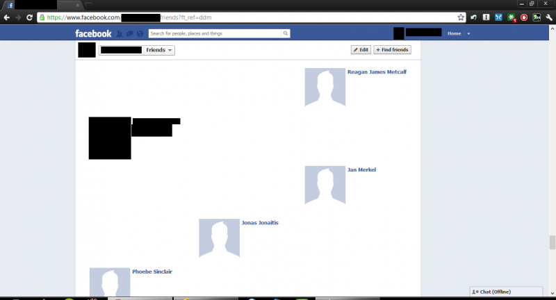 Random people automatically appearing on my Facebook friends list ...