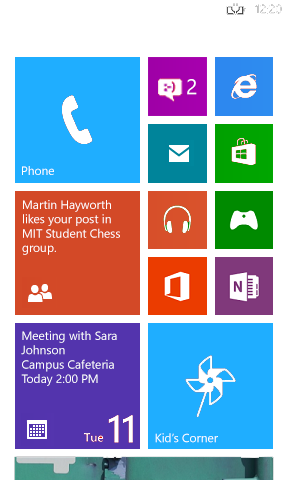 What the Windows Phone 8 Start screen should look like (with mockups ...