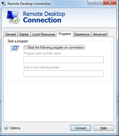 Remote Desktop Start Program on Connection - Microsoft (Windows) - Neowin
