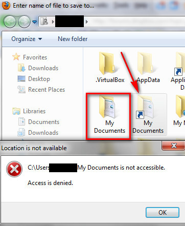 Can't save to my documents - Microsoft (Windows) - Neowin