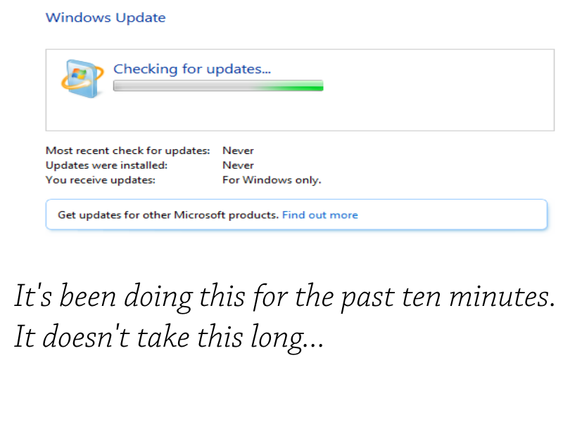 [WINDOWS UPDATE] Windows doesn't appear to be checking for updates ...