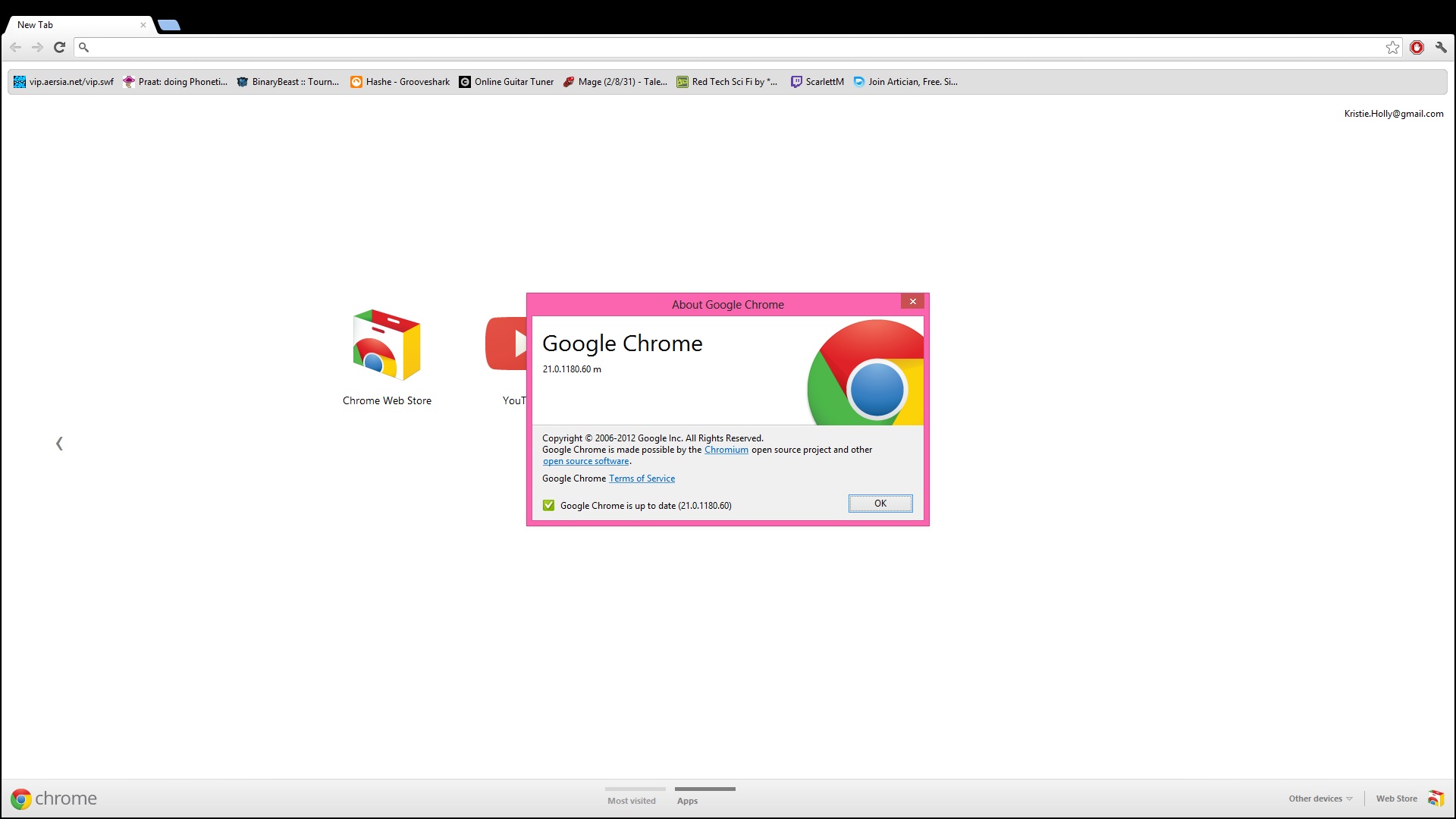 Chrome 21.0.1180.60 m with metro Chrome Browser - Back Page News - Neowin