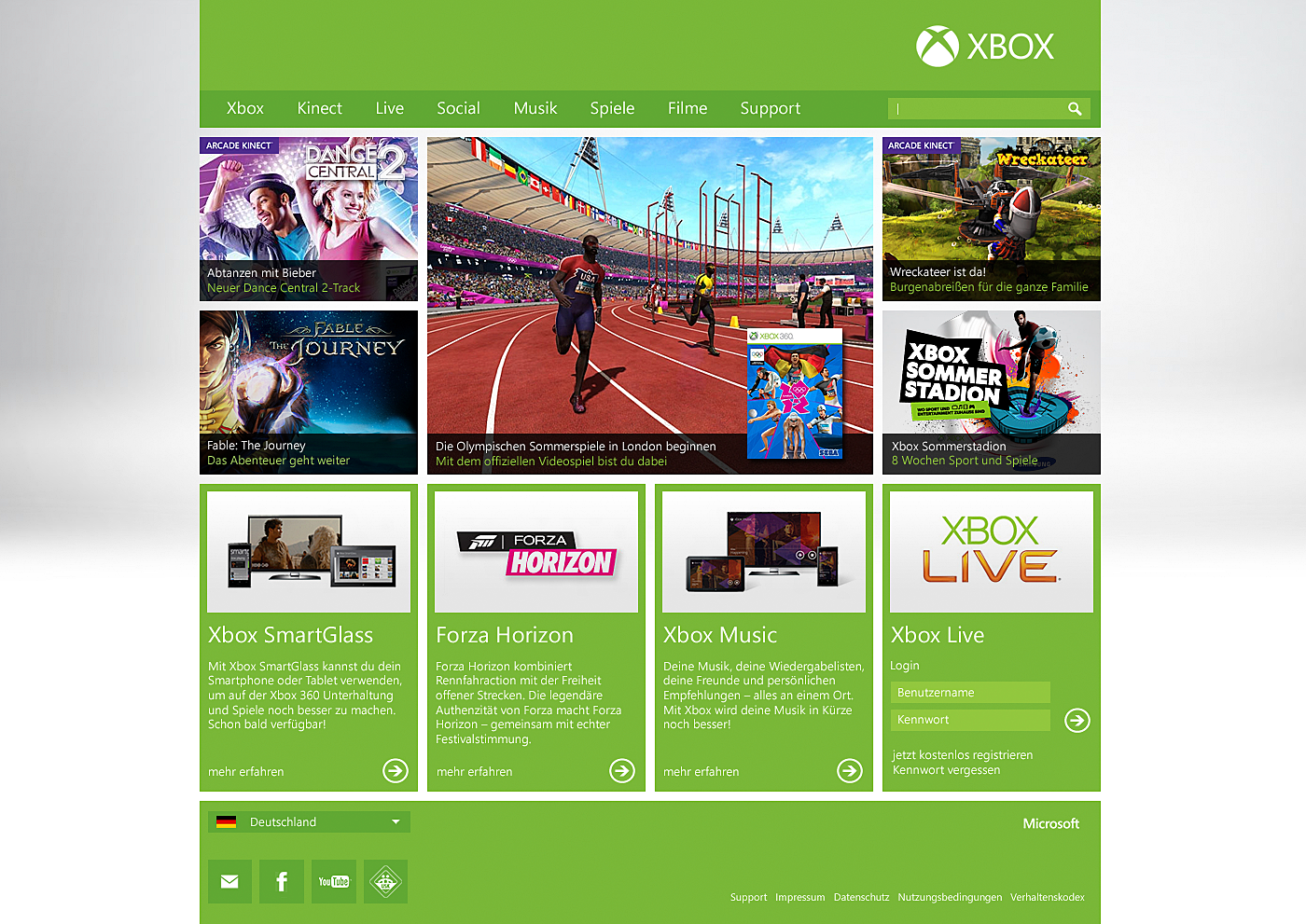 German xbox website layout makes me sick - Xbox - Neowin