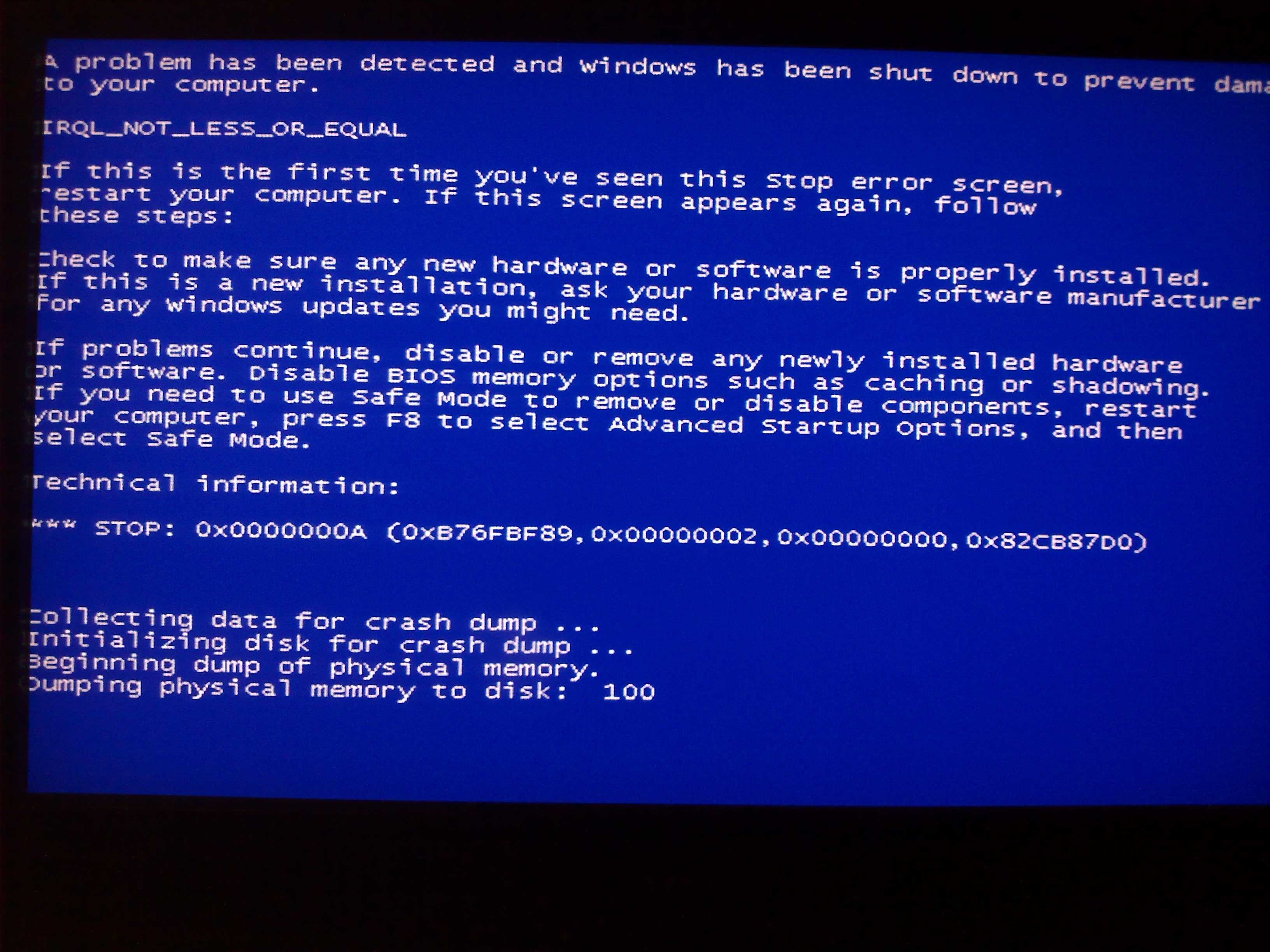 Windows 7, Blue Screen of Death - Microsoft (Windows) - Neowin