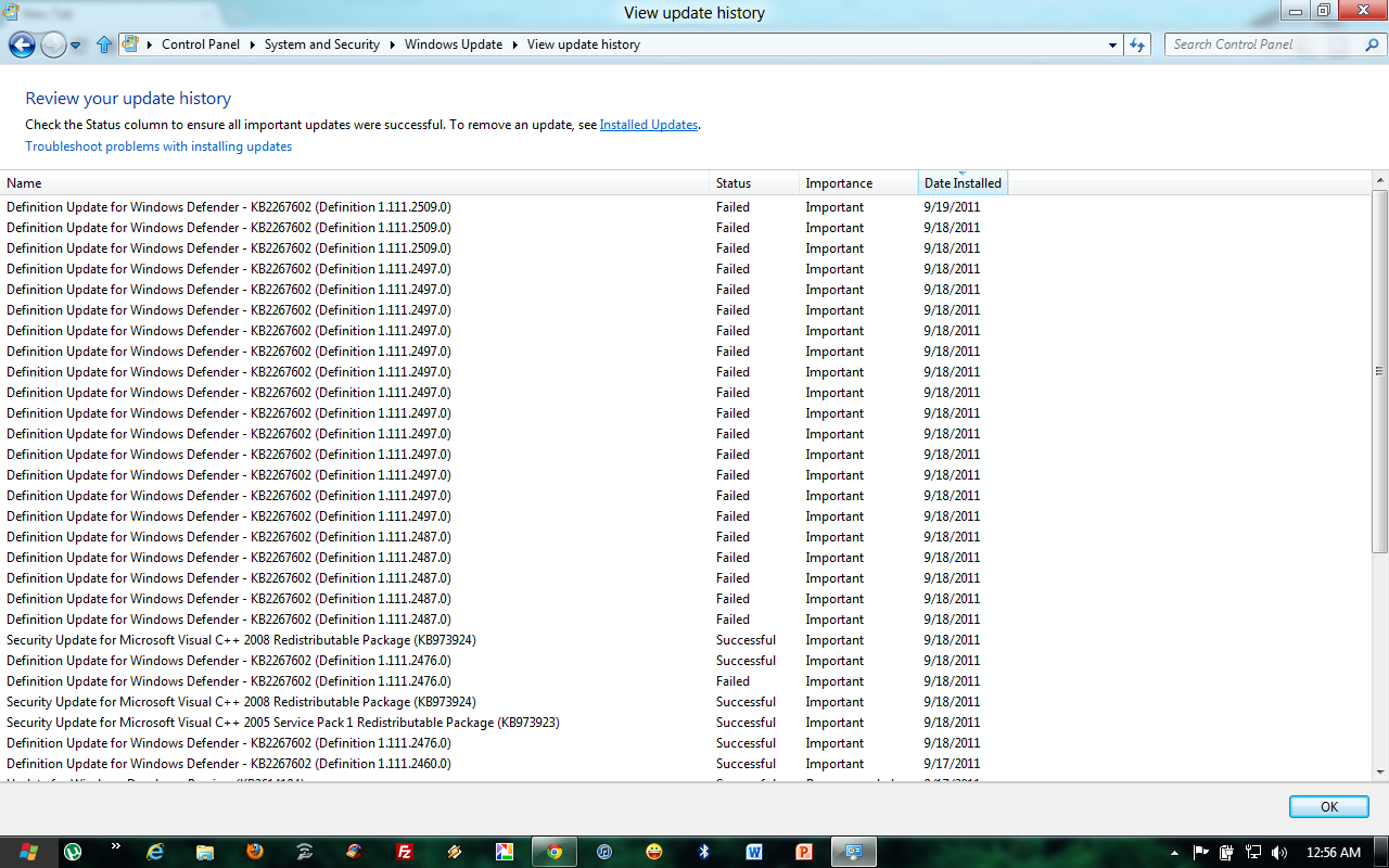 windows defender update error - The Fast Ring (Insider Previews) - Neowin