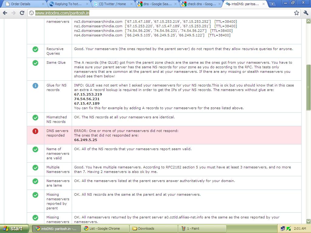 hotmail delivery status and DNS related issue - Smart Home, Network ...