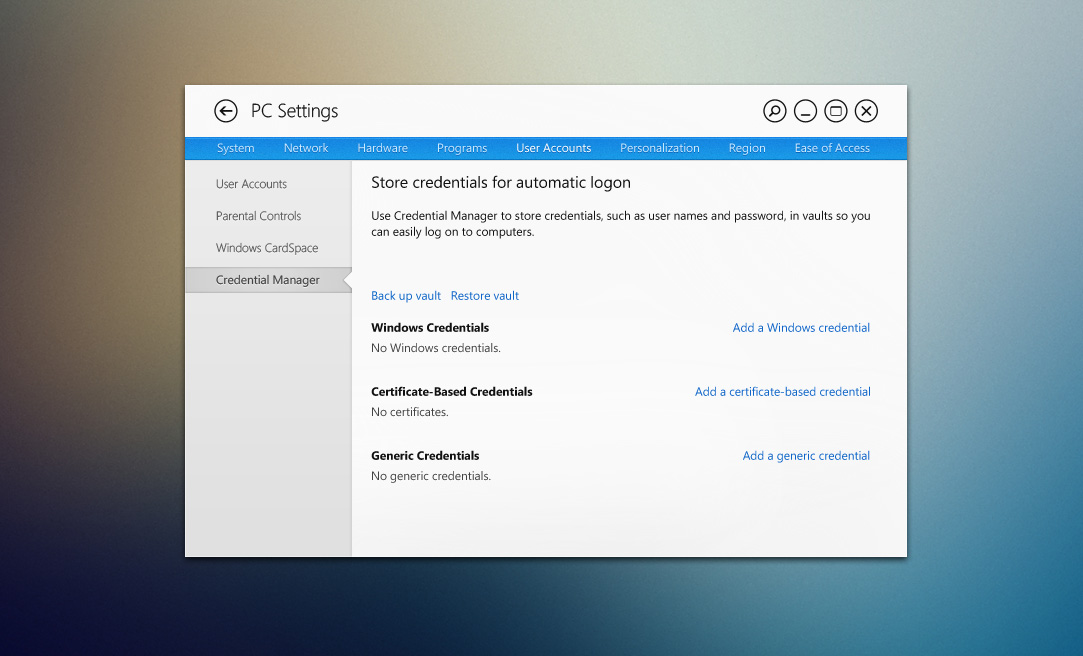 My Desktop App concept for Windows 8 - The Fast Ring (Insider Previews ...