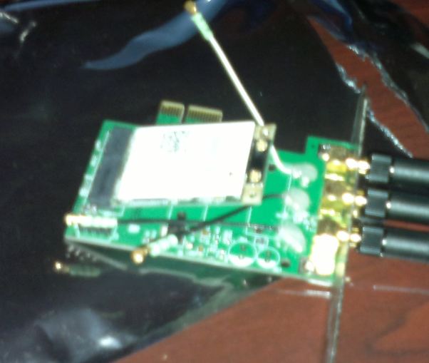 How to install laptop wireless card to antennas on pci adapter? - Smart ...