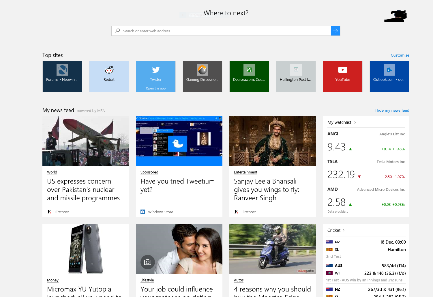 Windows 10 Build 11082 - Showing ads in MSN pages for Suggested from ...