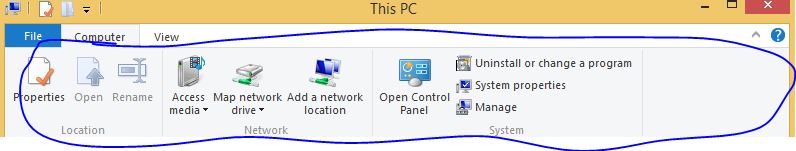 Explorer menu bar in windows 8.1 - Tips, Tweaks & Customization - Neowin