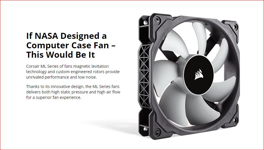 Corsair's "Mag Lev" Fans - Hardware Hangout - Neowin