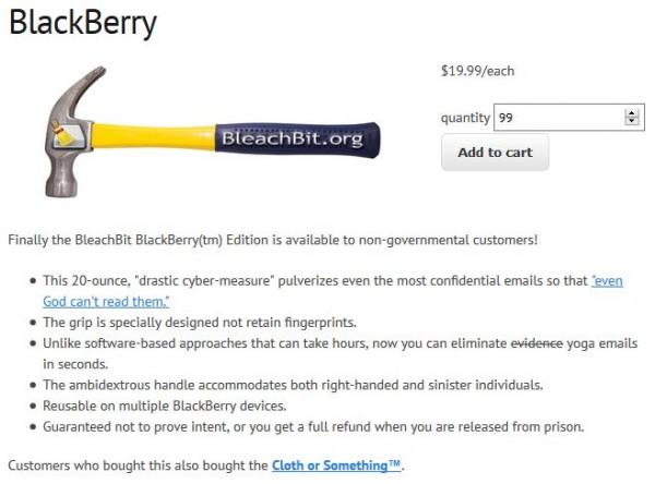 BleachBit Looks To "Clean Up" By Selling Actual Microfiber "Cloth Or ...