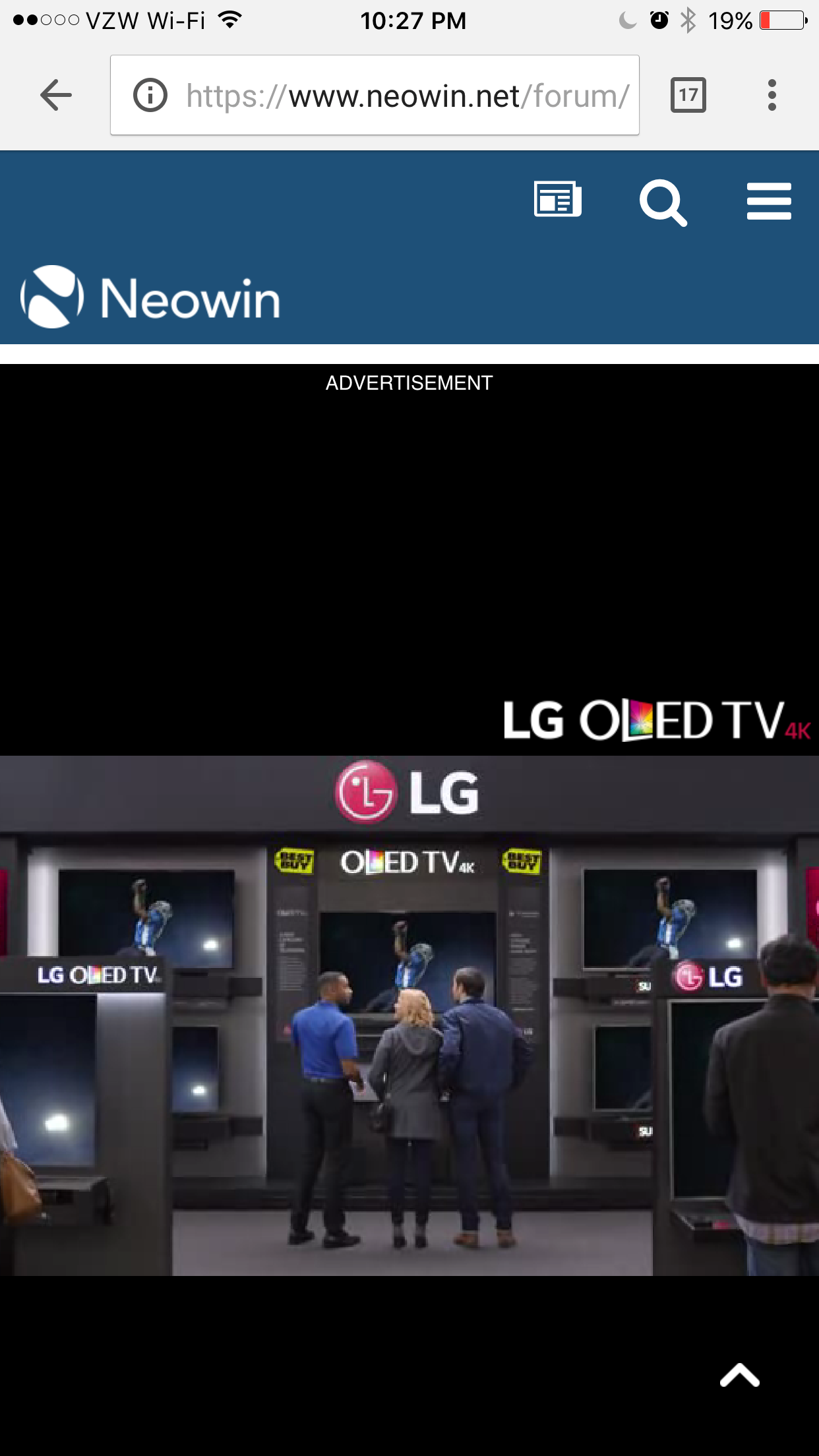 Full screen Ads on Mobile. - Site & Forum Issues - Neowin
