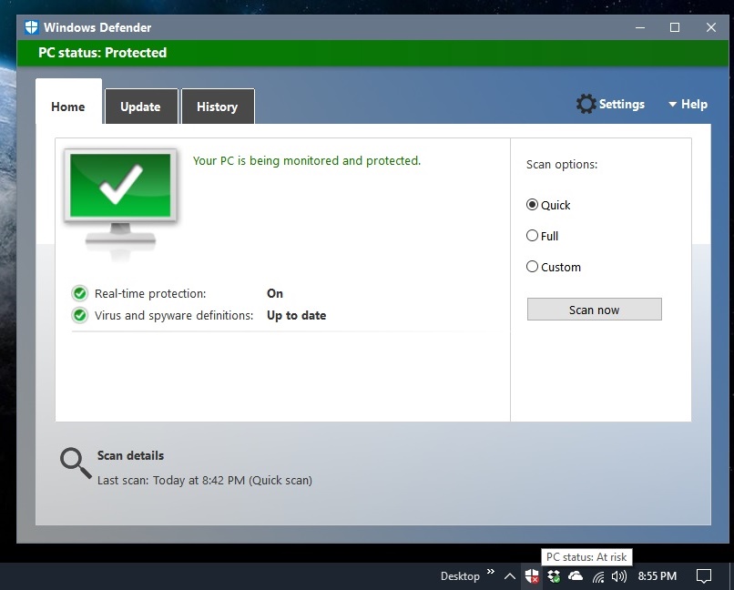 Windows Defender: PC At Risk??? - Microsoft (Windows) - Neowin