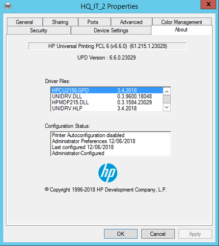 HP Universal Print Driver PreConfig - Microsoft (Windows) - Neowin
