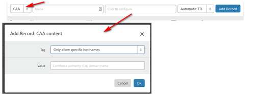 DNS CAA record on Network solutions - Smart Home, Network & Security ...