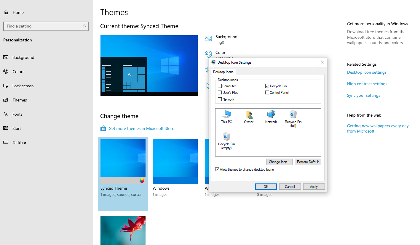 Why can't I CTRL+A then DEL on Desktop to get rid of shortcuts ...