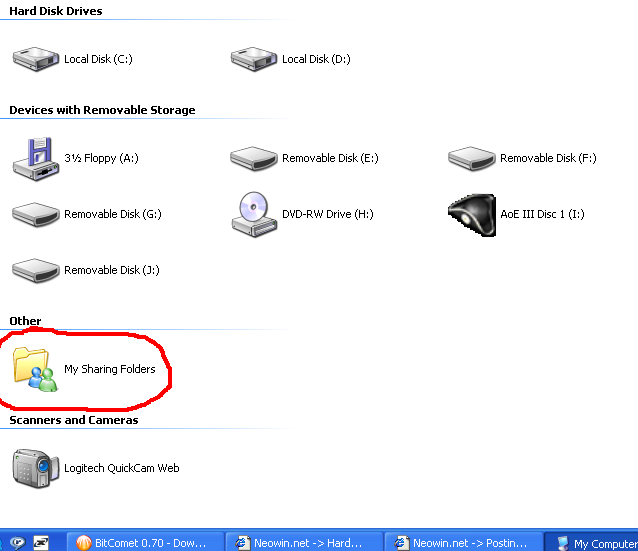 My Sharing Folders from Windows Live Messenger - Microsoft (Windows ...