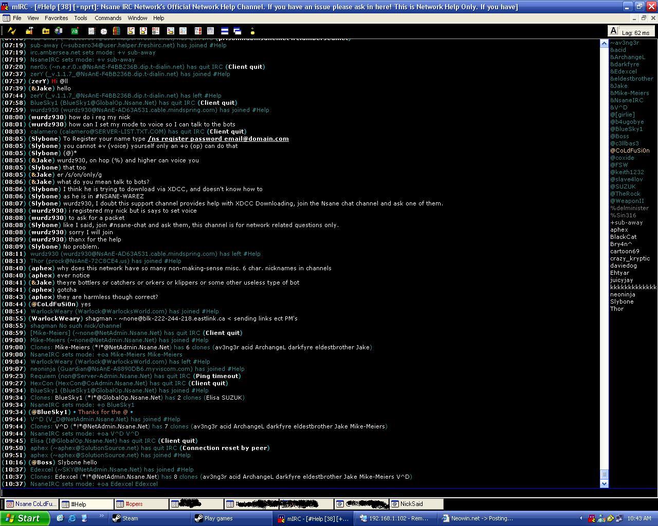 MIRC Themes - Software Discussion & Support - Neowin