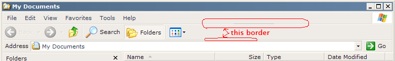 Annoying borders in Windows Explorer. - Tips, Tweaks & Customization ...
