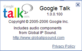 Google Talk 1.0.0.100 Beta - Back Page News - Neowin