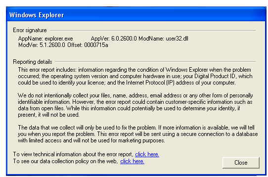 ERROR REPORTS - Smart Home, Network & Security - Neowin