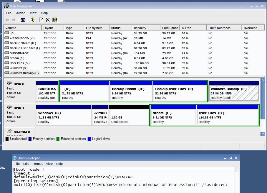 Partition/Boot Problems - Microsoft (Windows) - Neowin