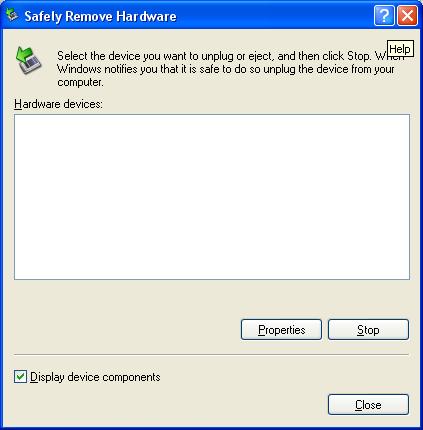 How to get the "Safely Remove Hardware" panel? - Microsoft (Windows ...