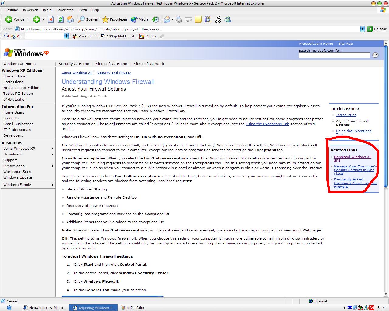 Microsoft website error - Microsoft (Windows) - Neowin