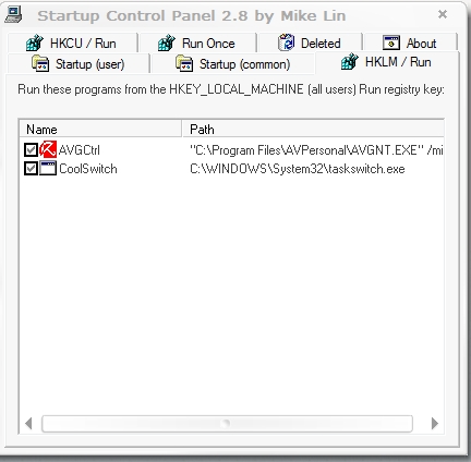 Removing Autostart Entries from the Registry? - Microsoft (Windows ...