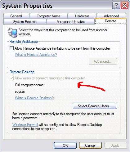 Remote Desktop greyed in XP SP2 - Microsoft (Windows) - Neowin