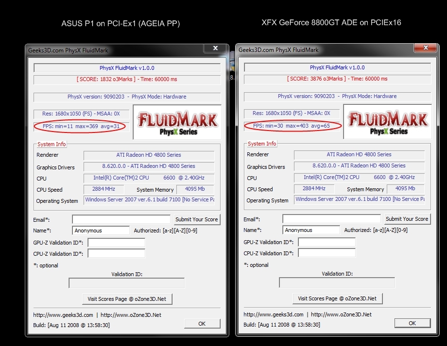 Geforce Dedicated PhysX card on Windows 7 w/ ATI graphics - Hardware ...