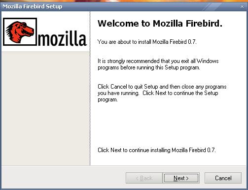 Mozilla Firebird setup now available - Software Discussion & Support ...