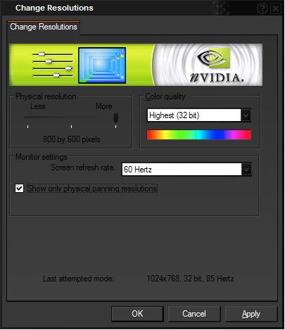 How to strech to screen in nivida display modes? - Software Discussion ...