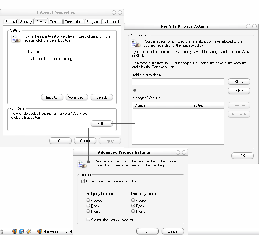 Need A Cookie Blocker Program - Software Discussion & Support - Neowin