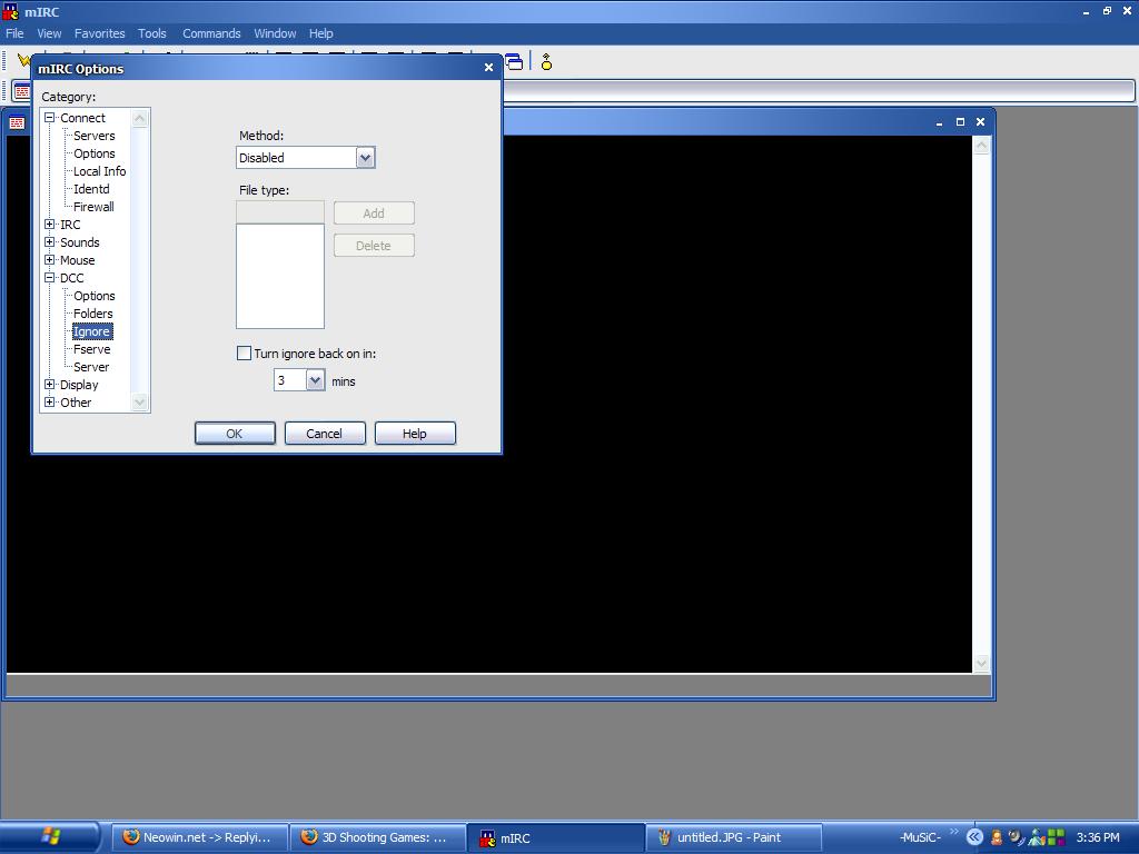 mIRC receiving files!? - Software Discussion & Support - Neowin