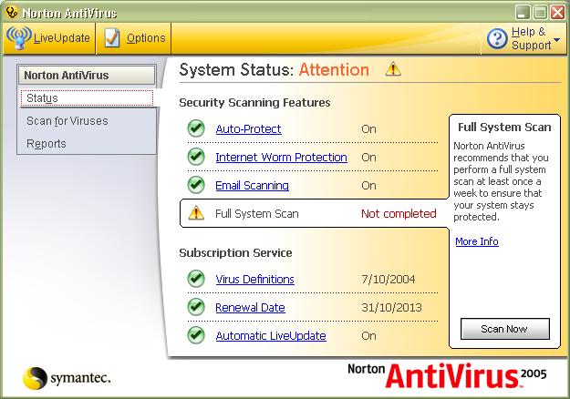 Norton Antivirus PROBLEM - Software Discussion & Support - Neowin