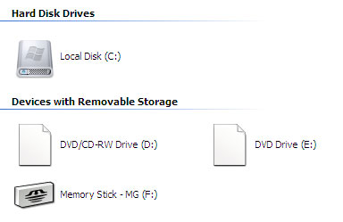 CD icons blank - Microsoft (Windows) - Neowin