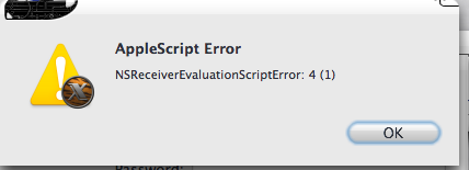 AppleScript problem with Onyx - Apple (macOS) - Neowin