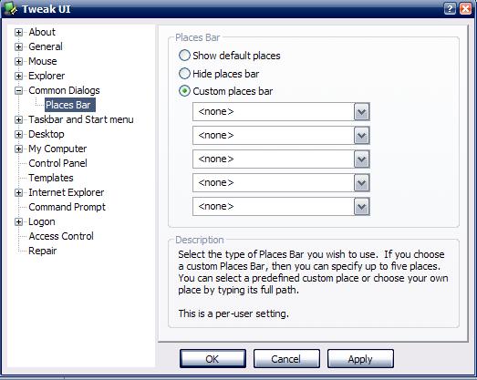 Quick shortcuts in open file (etc.) window - Tips, Tweaks ...