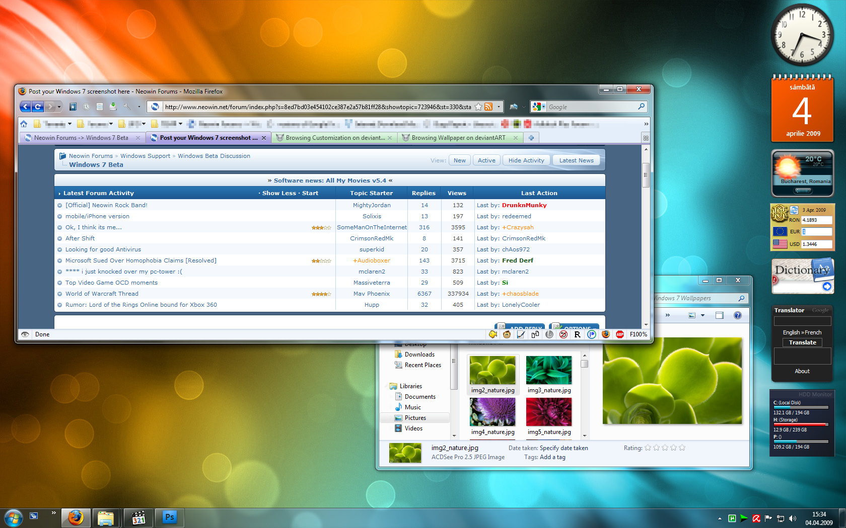 Post your Windows 7 screenshot here - The Fast Ring (Insider Previews ...