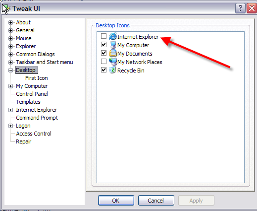 IE desktop icon problem - Microsoft (Windows) - Neowin