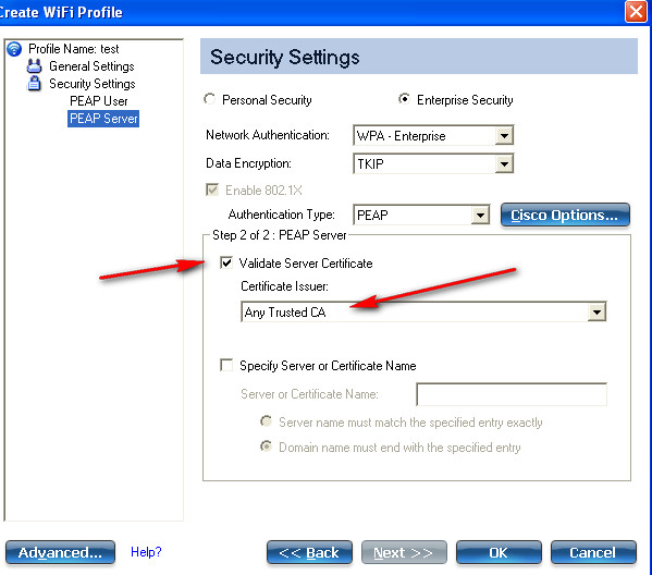 Wireless Help - RADIUS + Certificate - Smart Home, Network & Security ...